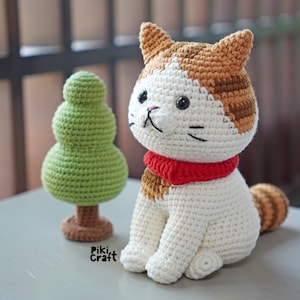 2 in 1 Amigurumi Crochet Pattern. the Tabby Cat Amigurumi Patterns ...