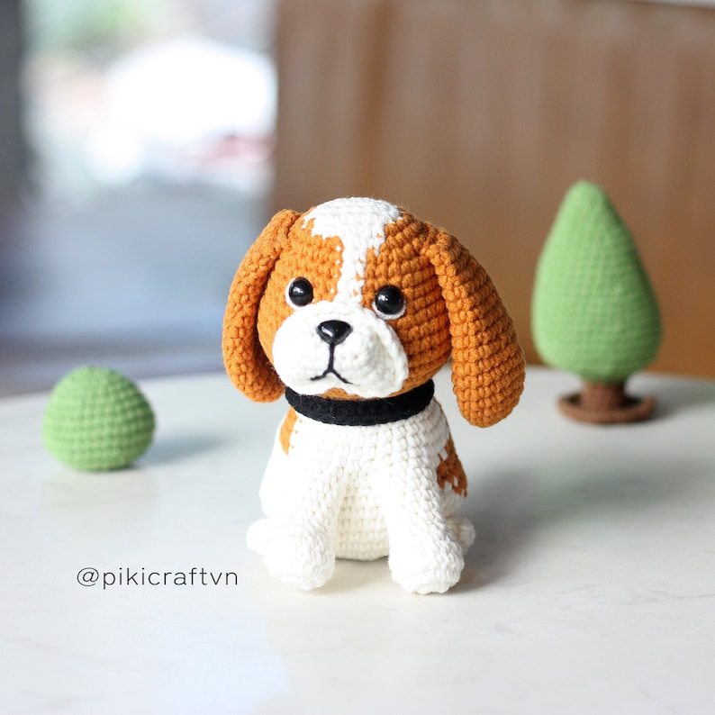 Henry the Cavalier King Amigurumi Crochet Pattern PDF. Puppy - Etsy