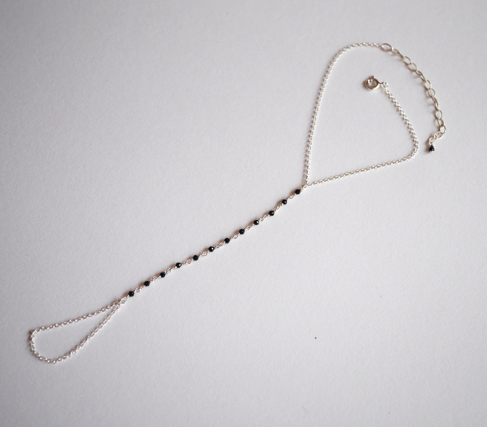 Silver Handlet Hand Jewelry Sterling Silver Bracelet | Etsy