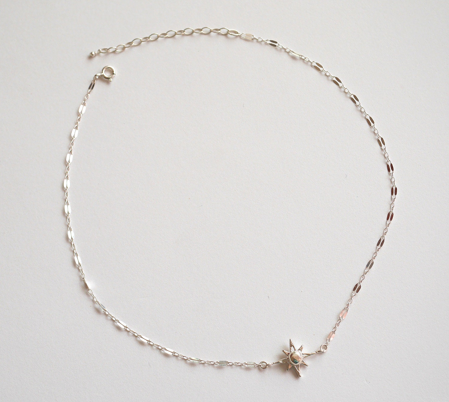 Christmas Gift Polaris Star Choker Sterling Silver Chain - Etsy Canada