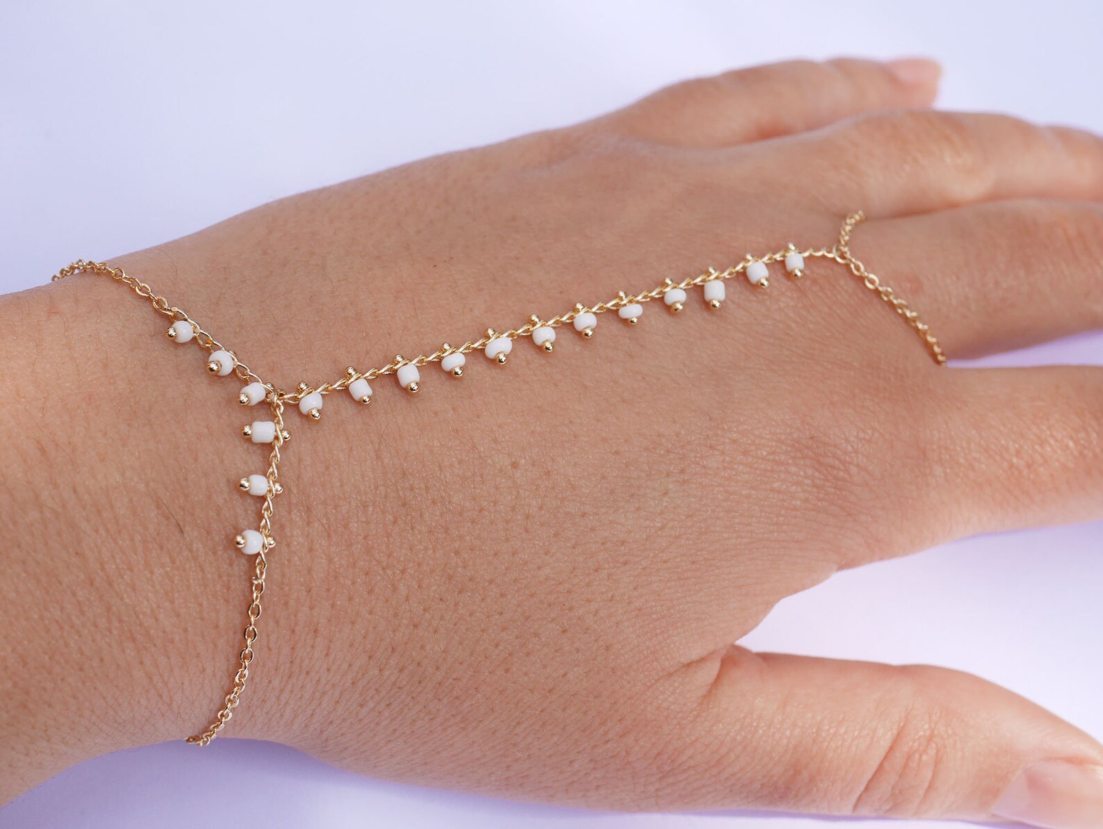 Handlet Jewelry - Gold Plated Bracelet - Gold Ring - Bracelet and Ring ...