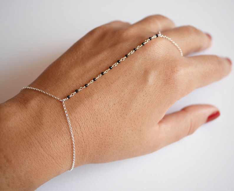 Silver Handlet Hand Jewelry Sterling Silver Bracelet - Etsy