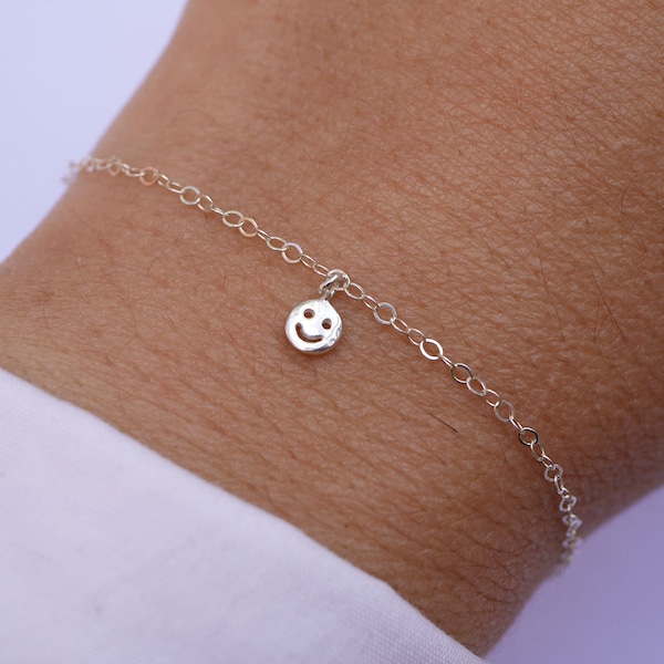 Smile Face Bracelet - Etsy