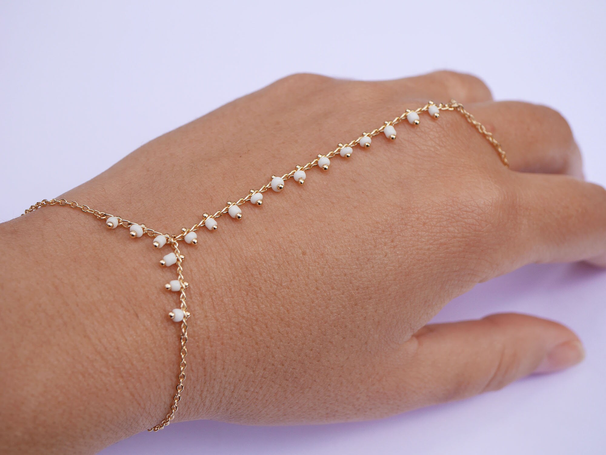 Handlet Jewelry - Gold Plated Bracelet - Gold Ring - Bracelet and Ring ...