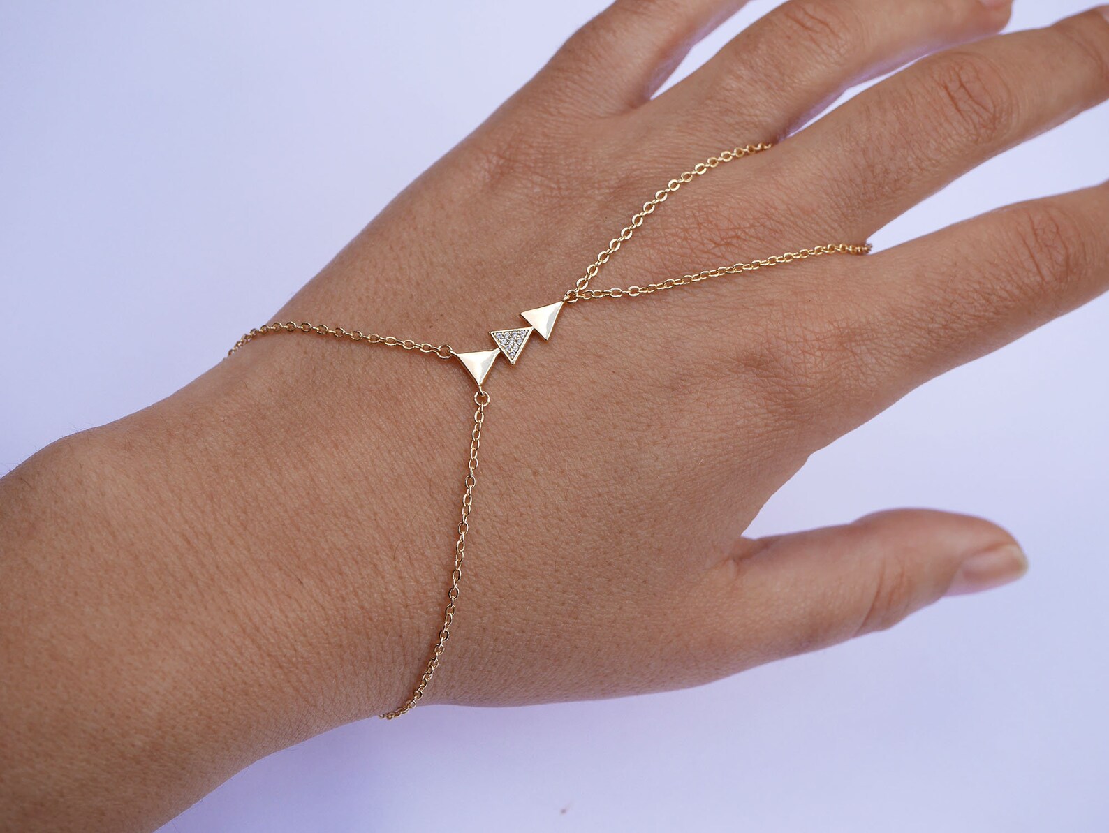 Handlet Jewelry Gold Plated Bracelet Gold Ring Bracelet - Etsy