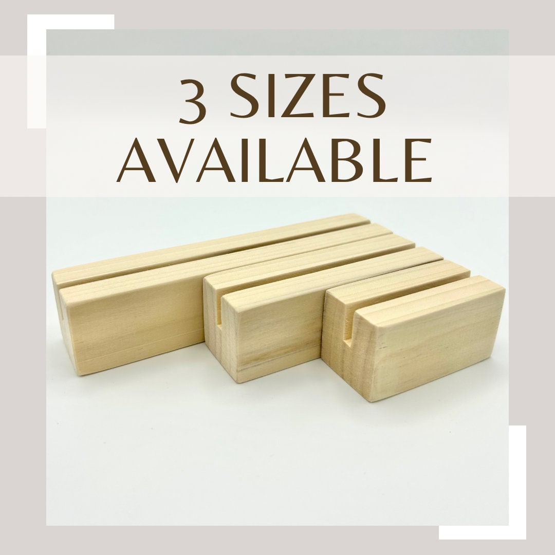 Wood Block Bases Set of 6 - Etsy