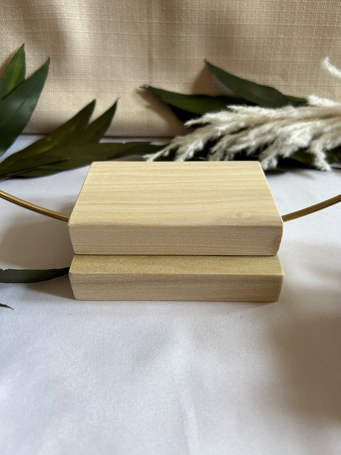 Hoop Centerpiece With Tiered Platform Stand. Metal Hoop - Etsy