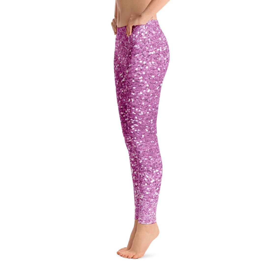 JFDI Glitter Leggings - Etsy