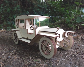 Wood Model T Car | Etsy