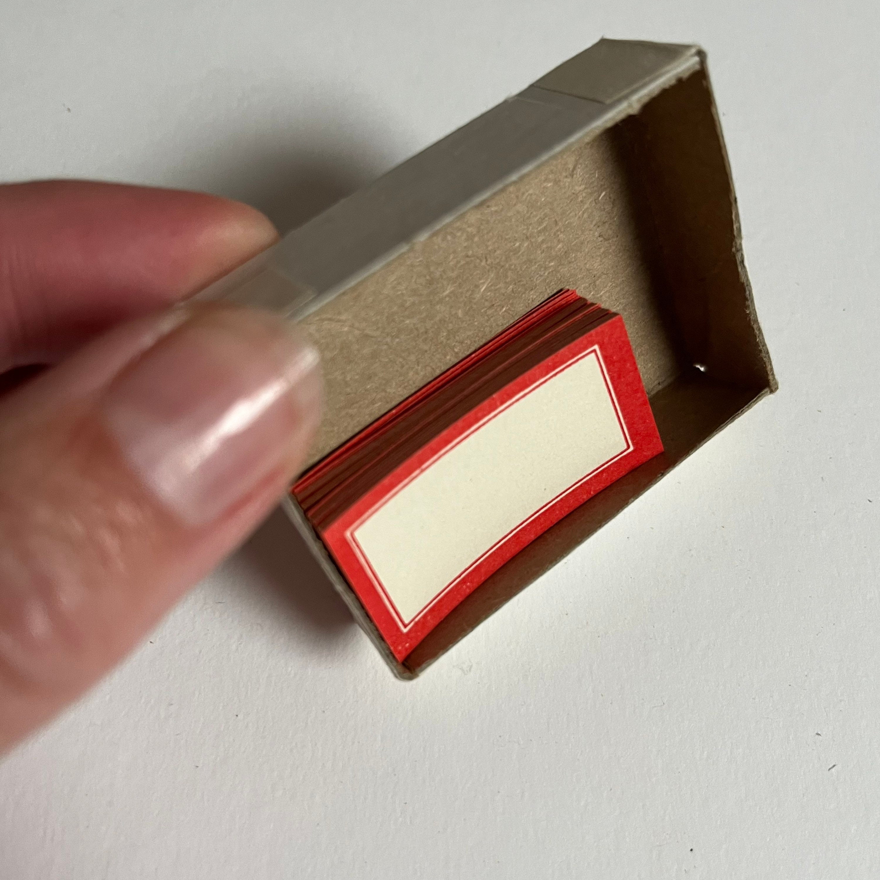 Vintage Dennison Labels Full Box - Etsy