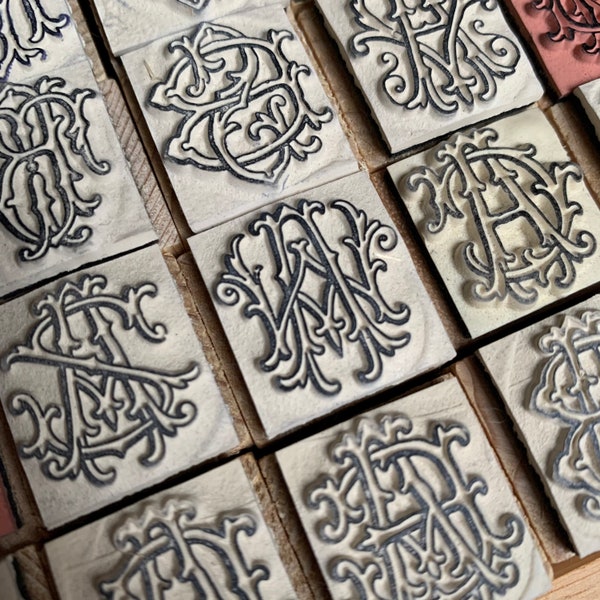 Vintage Monogram - Etsy