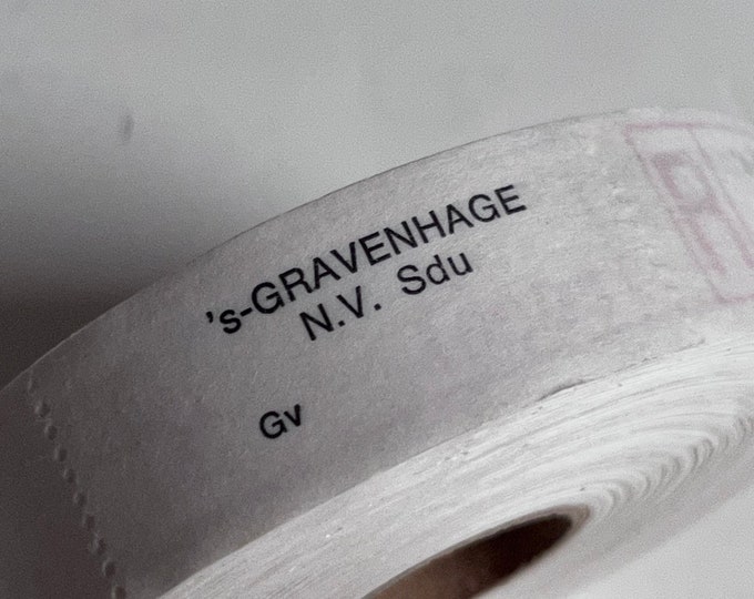 Dutch registered mail labels full roll - Etsy 日本