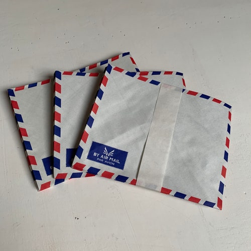 Airmail Envelops 20 Pcs Par Avion Coreao Aereo Vintage - Etsy