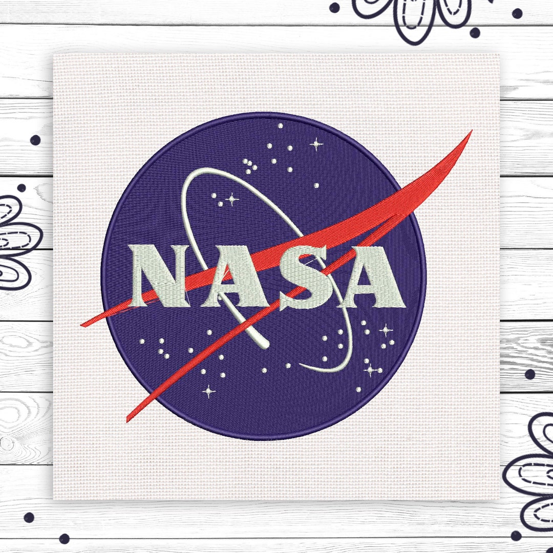 NASA Digital Embroidery Design 4 Sizes INSTANT DOWNLOAD EE5009 - Etsy