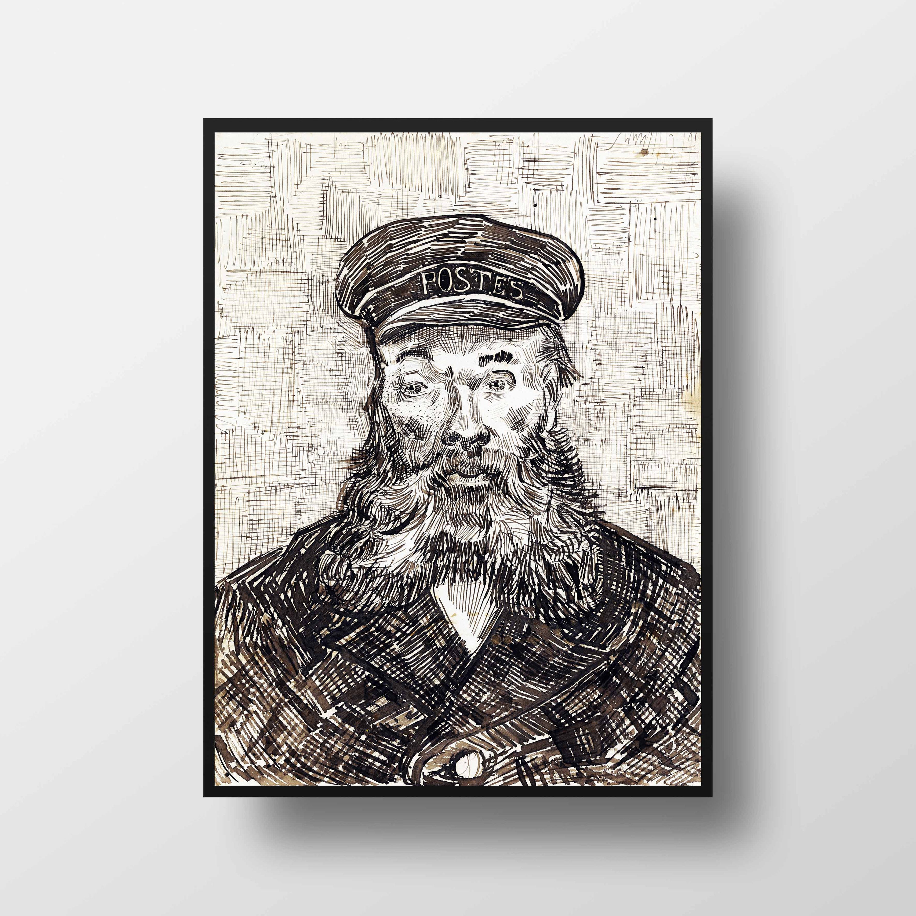 Vincent Van Gogh Postman Joseph Roulin