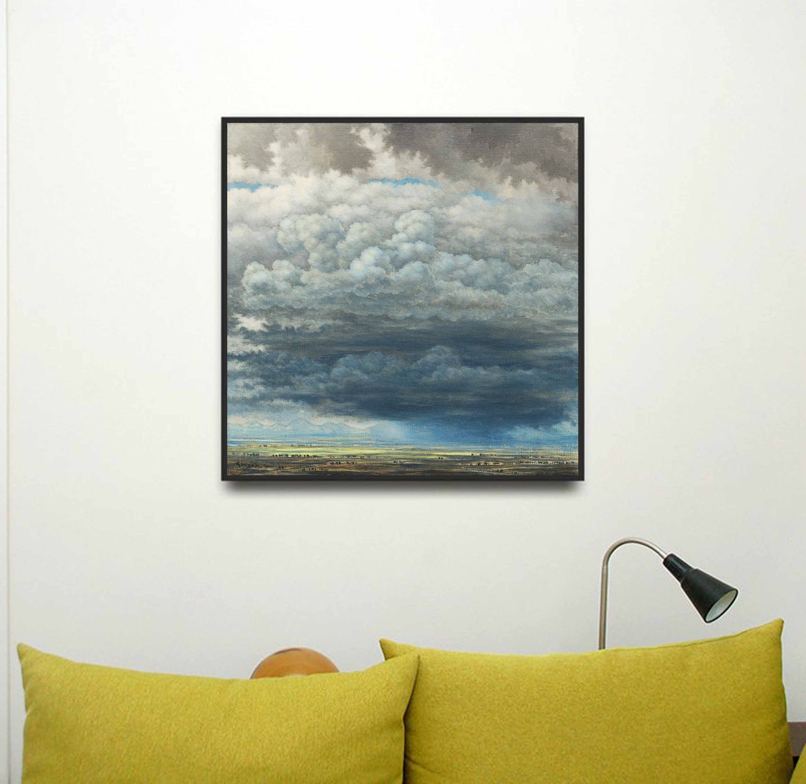 Mid Century Modern Art Print Gonzalo Ariza Painting Print | Etsy