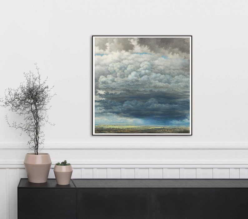 Mid Century Modern Art Print Gonzalo Ariza Painting Print - Etsy