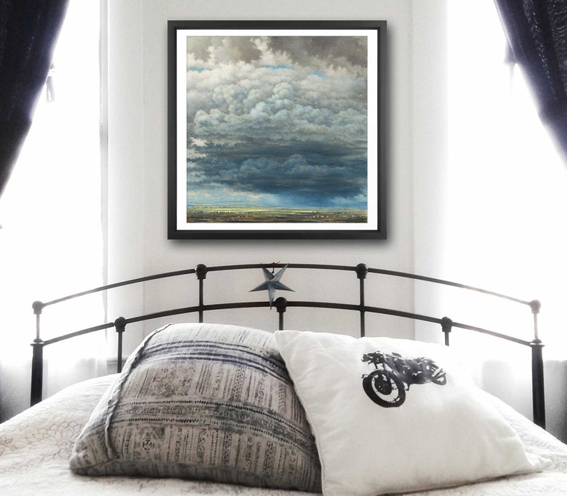 Mid Century Modern Art Print Gonzalo Ariza Painting Print | Etsy