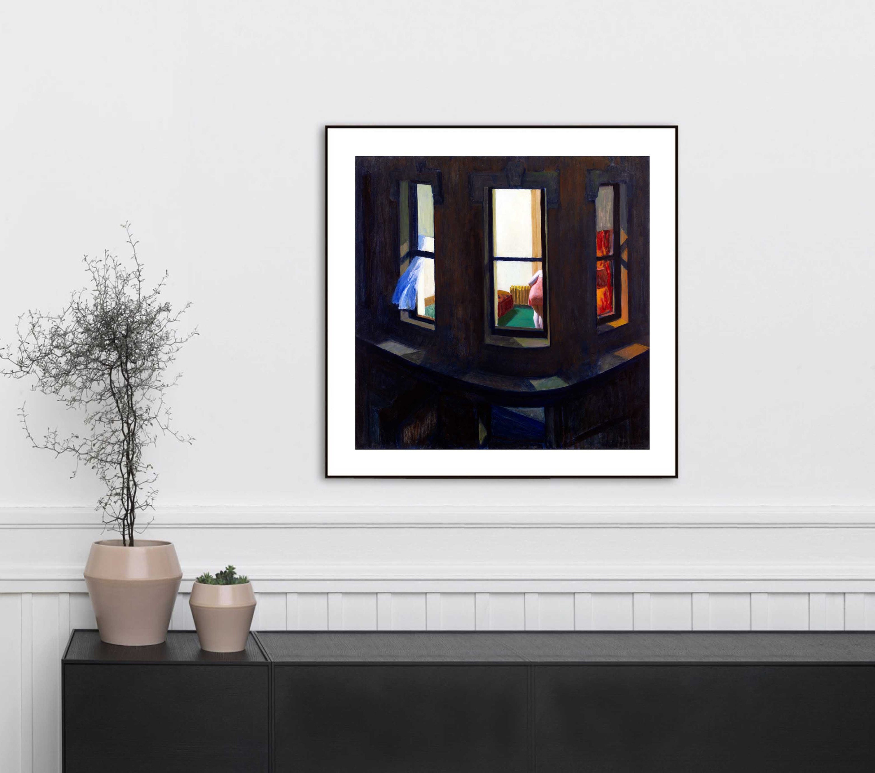 Edward Hopper Night Windows