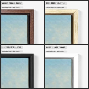 Modern Landscape Wall Art Framed, Minimal Calm Landscape Print ...