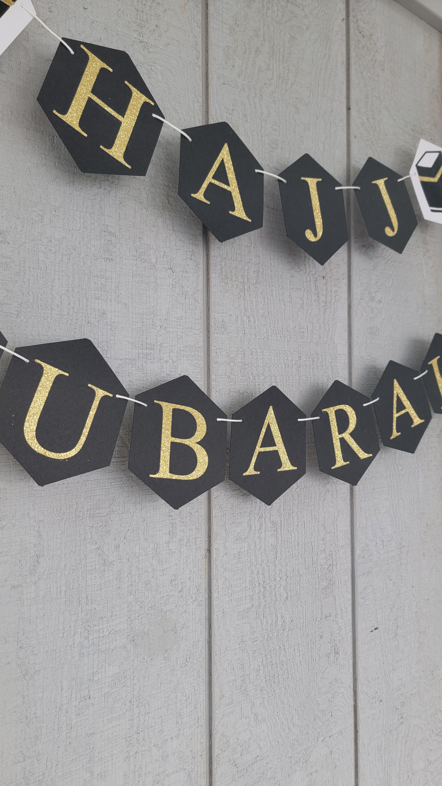 Hajj Mubarak Banner Hajj Garland, Hajj Wall Decoration, Hajj Decoration ...