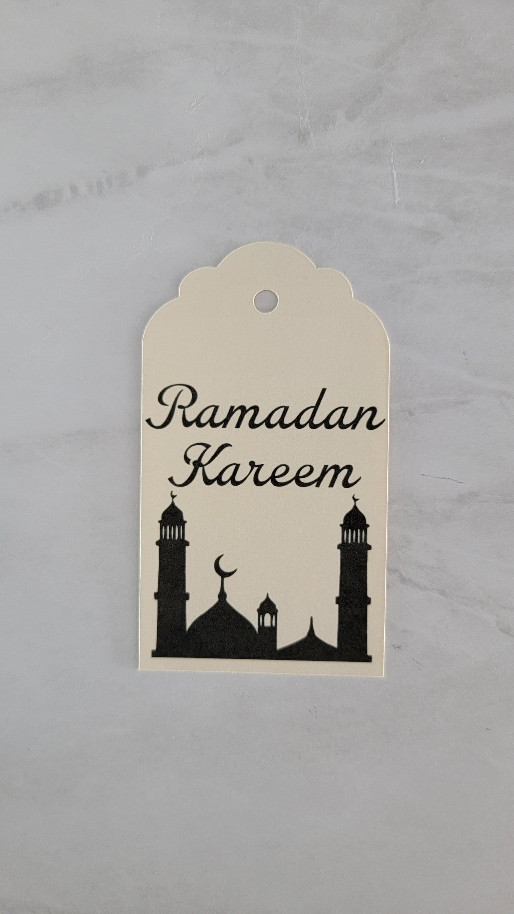 Set of 6-ramadan Kareem Tags, Ramadan Kareem Tags, Ramadan Gift Set ...