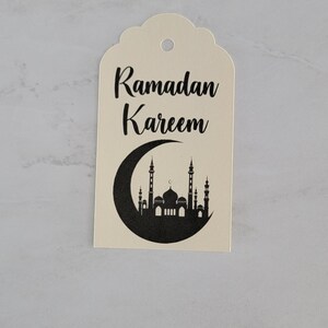 Set of 6-ramadan Kareem Tags, Ramadan Kareem Tags, Ramadan Gift Set, Ramadan Gifts, Recyclable ...