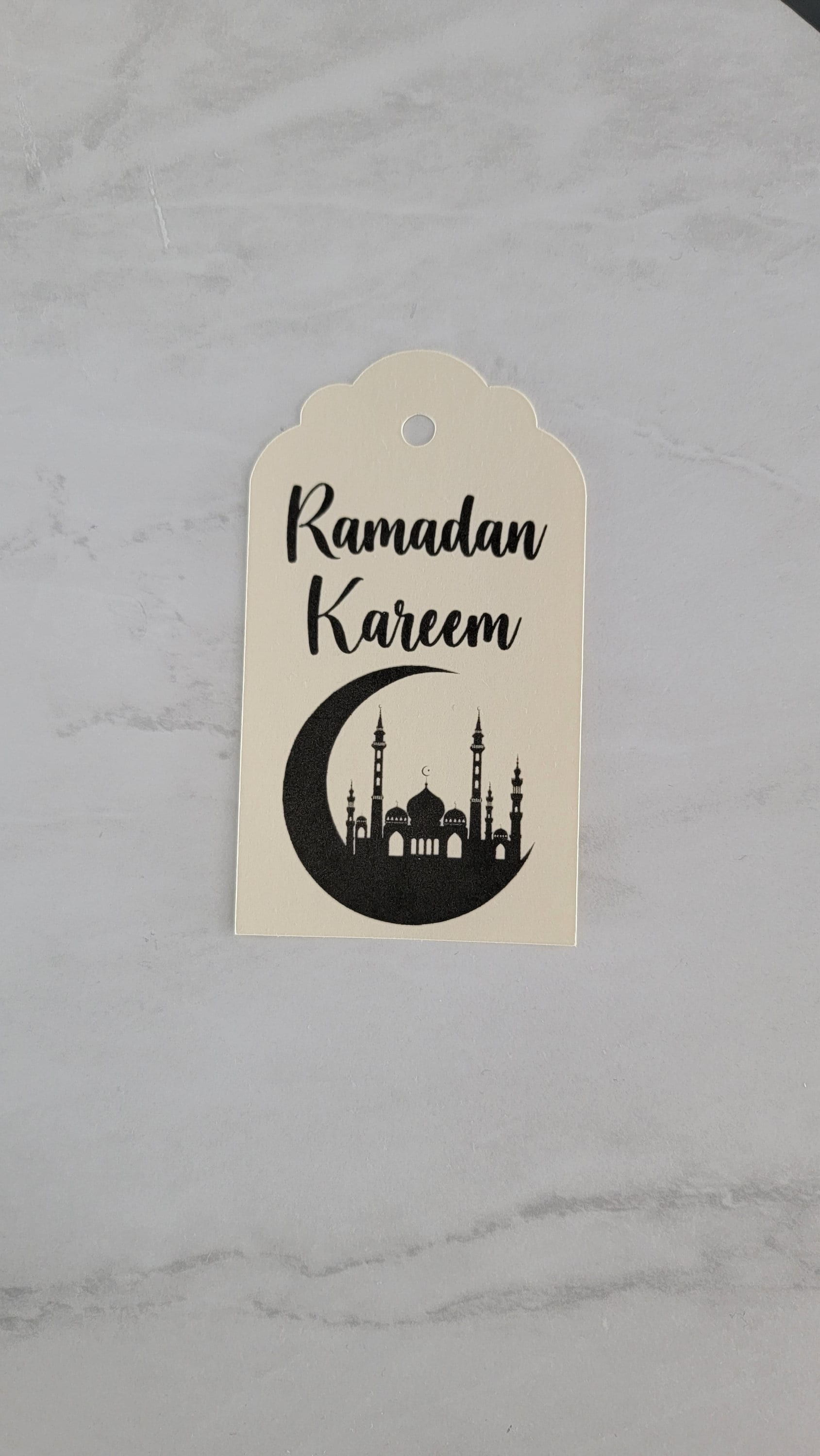 Set of 6-ramadan Kareem Tags, Ramadan Kareem Tags, Ramadan Gift Set ...