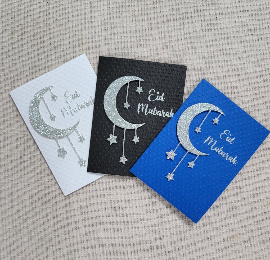 Eid Mubarak Greeting Card Handmade Eid Card Eid Card Set Etsy
