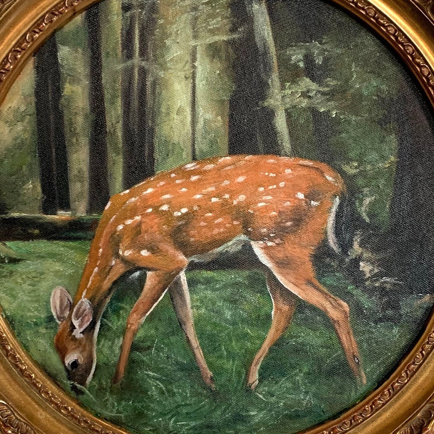 The Fawn. Woodland Creature Original Art Print. 8.5”x11. - Etsy