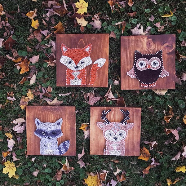 Animal String Art - Etsy