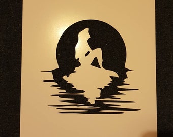 Laser Cut Mermaid Svg - Etsy