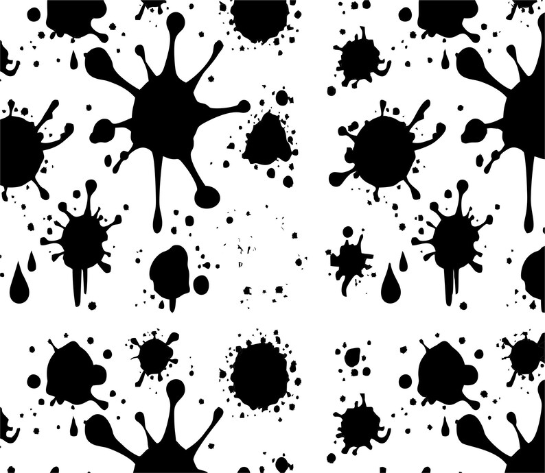 A4 Blood Splat Stencil Laser Cut From Mylar | Etsy