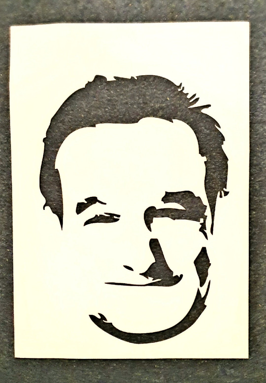 Robin Williams Stencil: Immortalize the Comedic Legend in Your Own ...