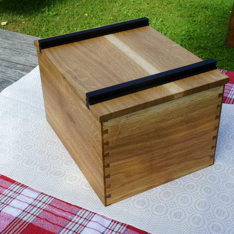 Wood Bread Box - Etsy