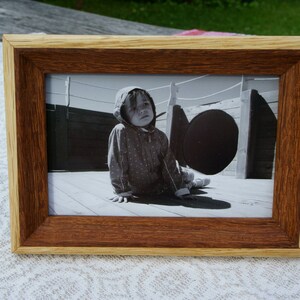 Wood Photo Frame - Oak Picture Frame - Handmade Photo Frame - 10x15cm ...
