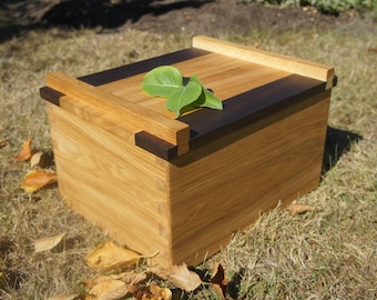 Black Walnut Bread Box - Etsy