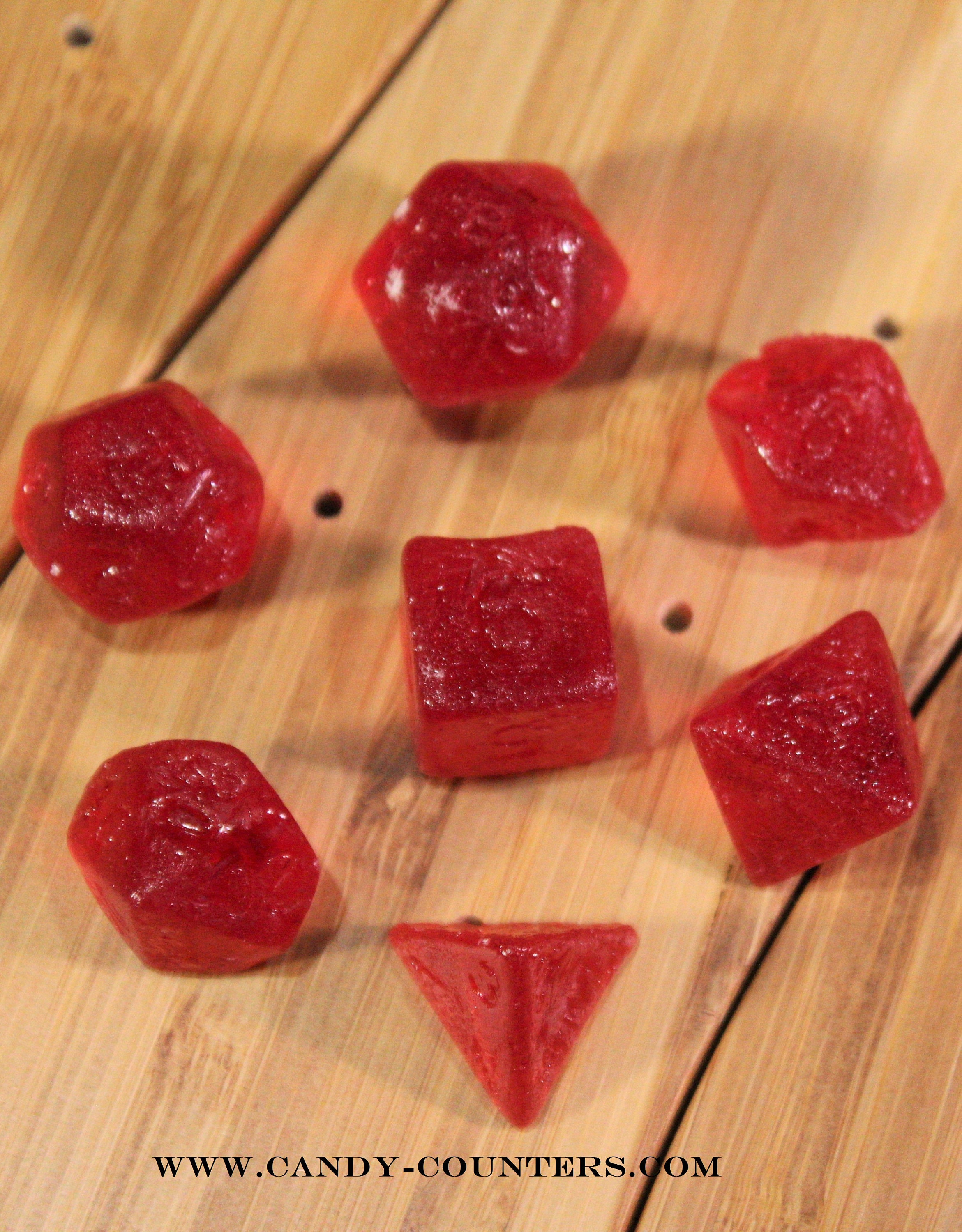 Wild Strawberry Candy Dice Play Set, Kohakutou Gummies, Dungeons and ...
