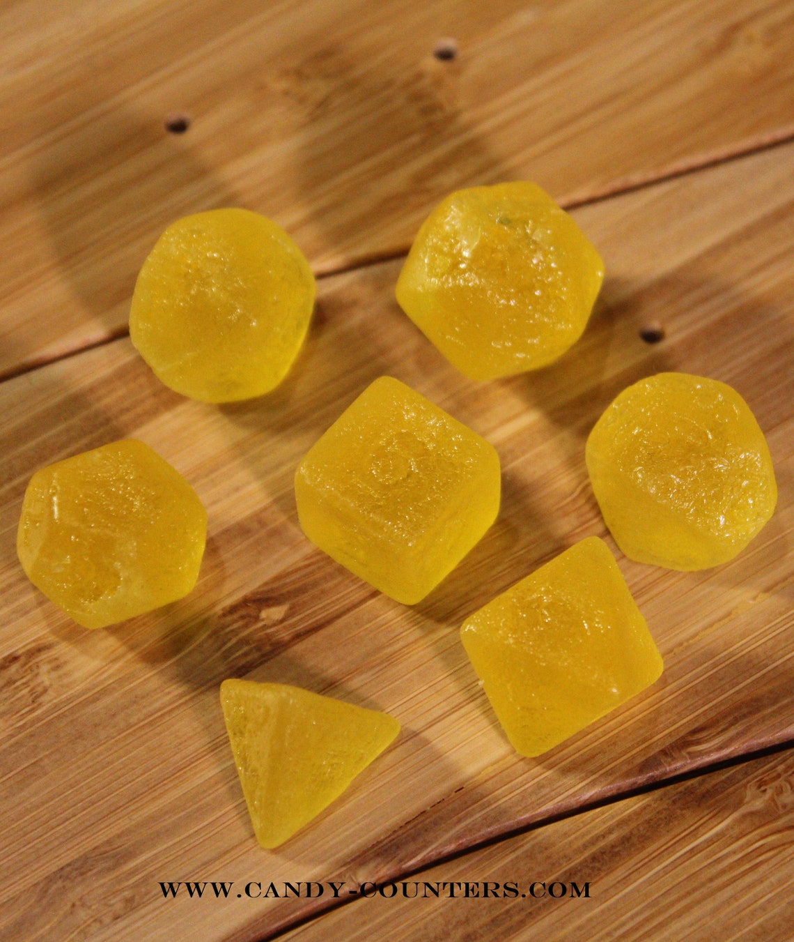 Pineapple Candy Dice, Kohakutou Gummies, Dungeons and Dragons, Roll for ...
