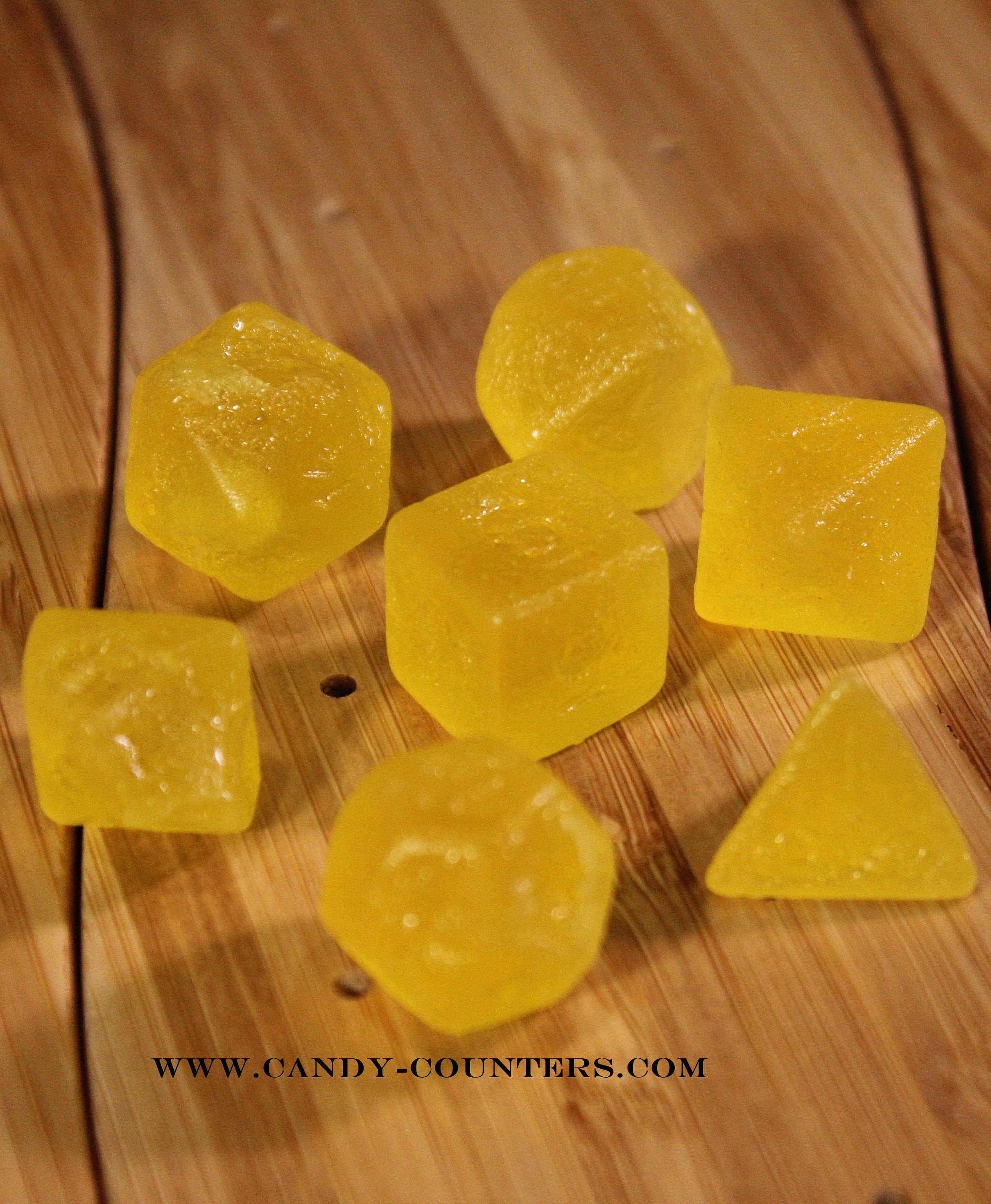 Pineapple Candy Dice, Kohakutou Gummies, Dungeons and Dragons, Roll for ...