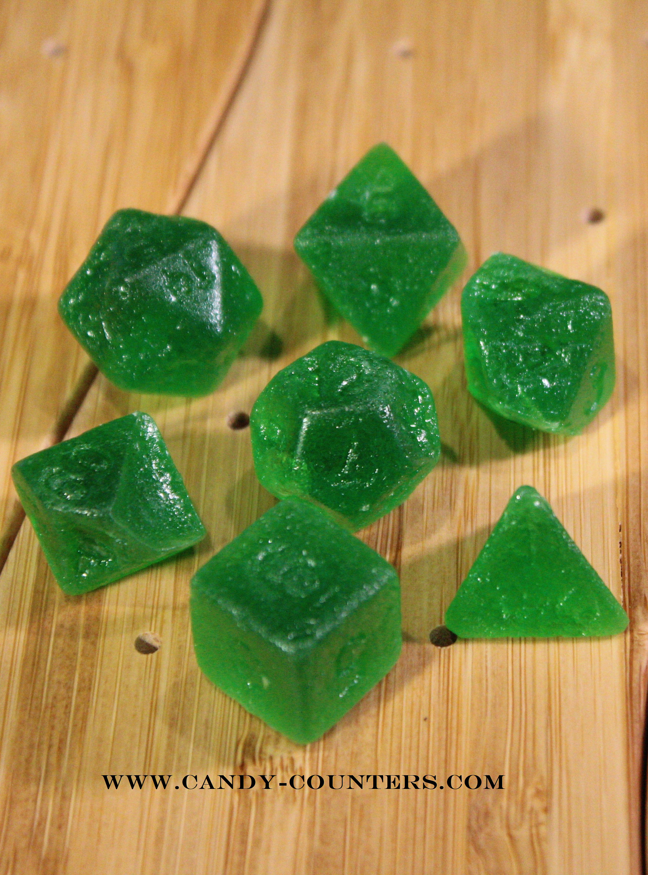 Green Apple Candy Dice Set Kohakutou Gummies Magic the - Etsy Canada