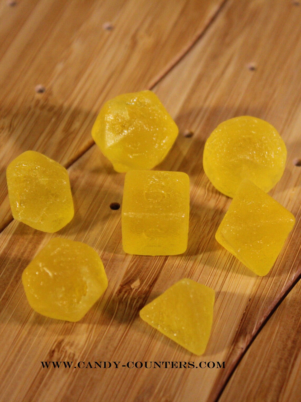 Pineapple Candy Dice, Kohakutou Gummies, Dungeons and Dragons, Roll for ...