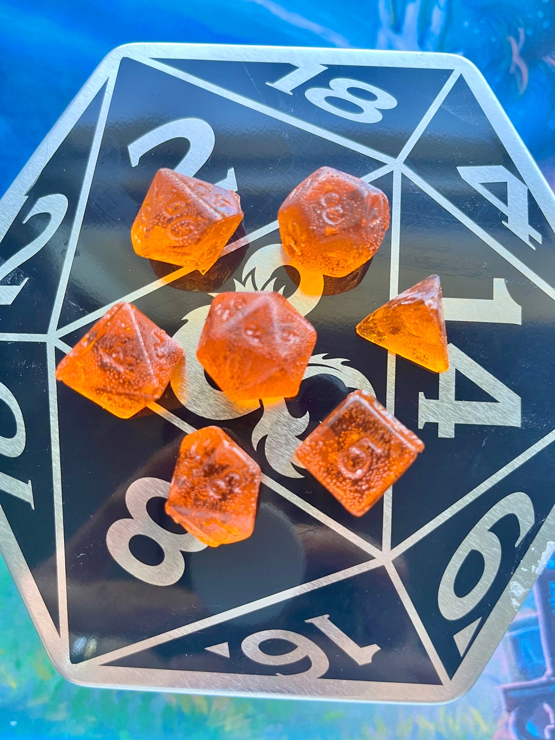 Limited Batch pumpkin Spice HARD CANDY PLAYSET Diabetic Hard Candy Dice ...