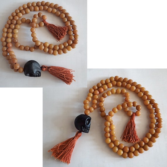 COLLIER MALA BAKÉLITE And Death Head; 2000s; For Her … - Gem