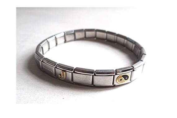 APPOINTMENT BRACELET Nomination Composable and Adjustable Bracelet in Steel 2 Gold Zircon Charms Bracelet for Him or Her Collectible. Etsy