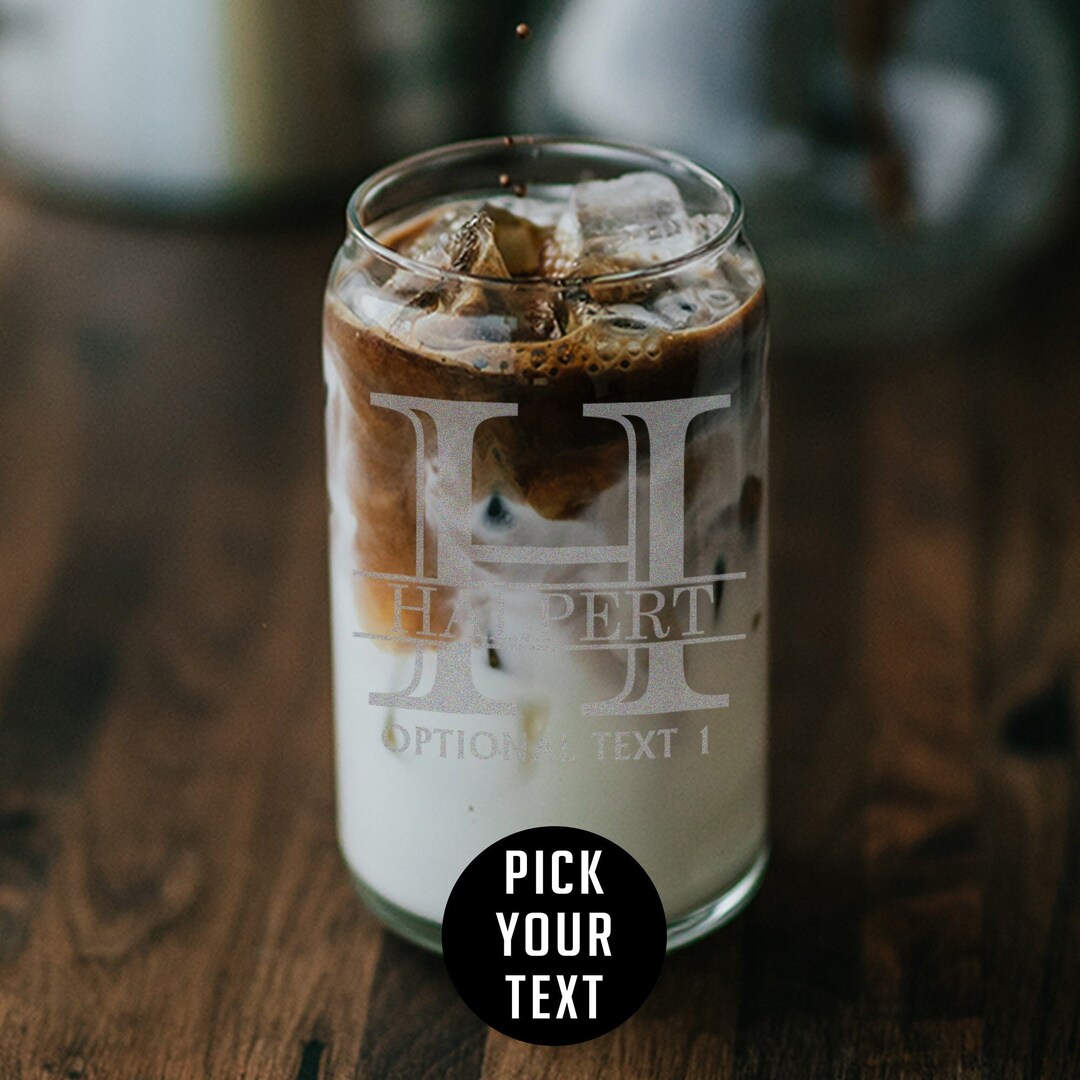 Personalized Etched Beer Can Glass 16oz / Custom Beer Can - Etsy