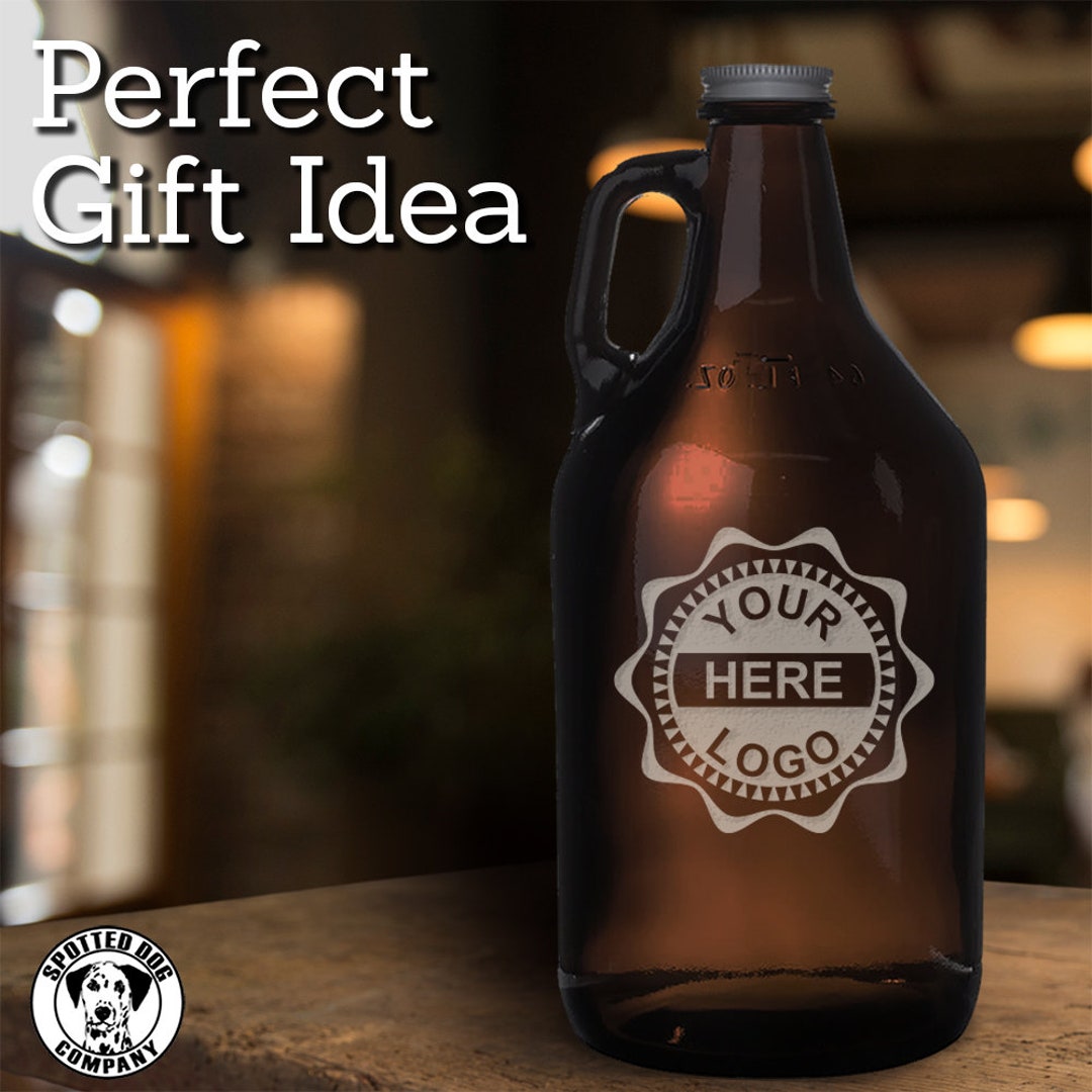 Personalized Your Logo Here or Custom Designs | Custom Etched 64oz ...
