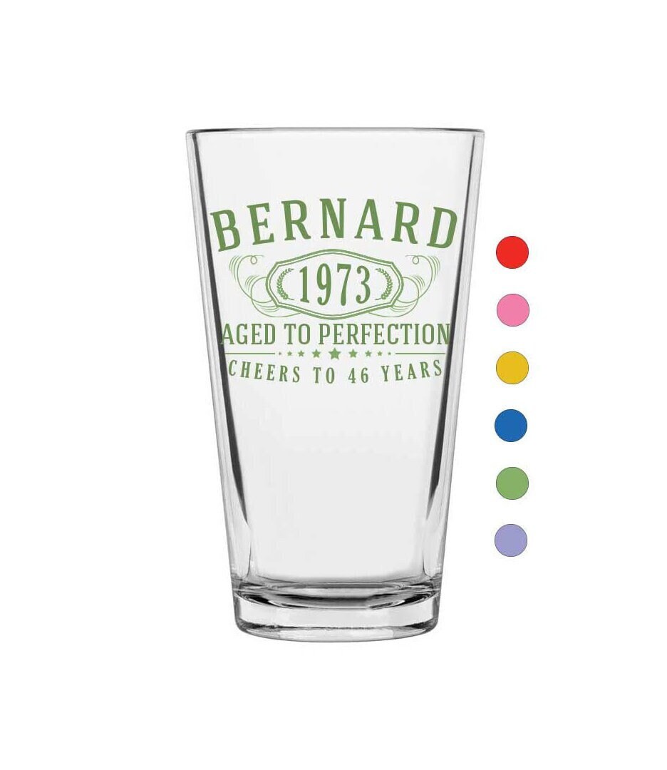 Personalized Printed Pint Glass Custom Beer Glass Gifts for - Etsy