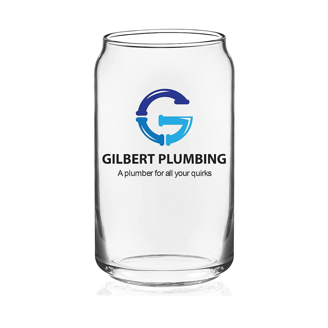 Personalized Photo Printed Beer Can Glass 16oz, Company Logo ...