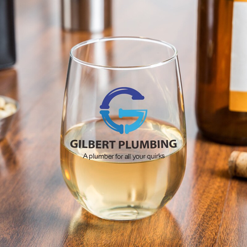 Custom Wine Glasses With Logo - Etsy